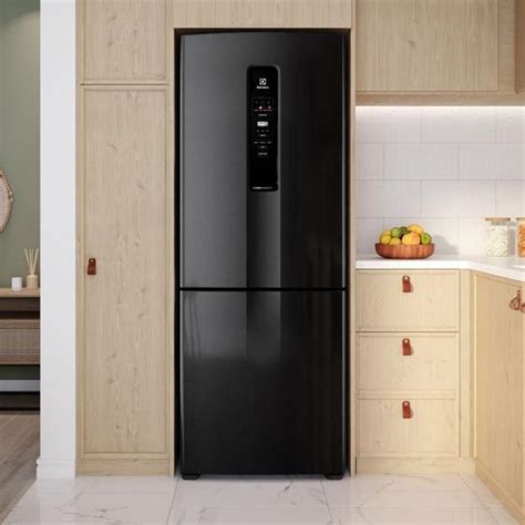 Refrigerador Electrolux Frost Free Inverse 490L IB54B Preta - Geladeira ...