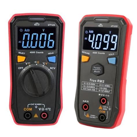 Digital Multimeter Trms Voltage Current Resistance Diodes Capacitance Meter £35 62 Picclick Uk