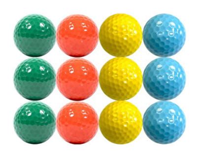 Blank Spring Color Mix Of Golf Balls New Anygolfballs