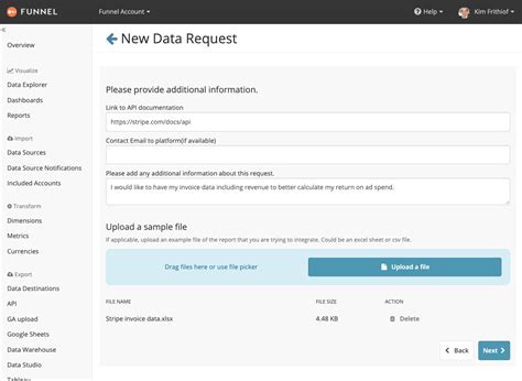 Data Request Form Template Form Template Free