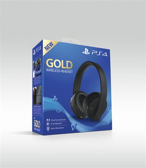 PS4 Gold Wireless Headset | PS4 | In-Stock - Buy Now | at Mighty Ape NZ