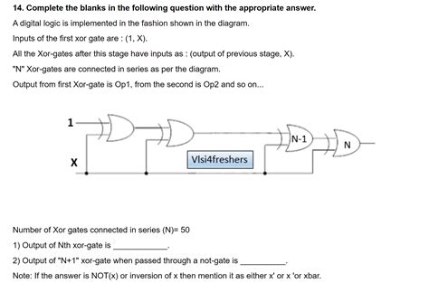 Solved Complete The Blanks In The Following Question With Chegg