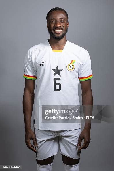 Elisha Owusu Of Ghana Poses During The Official Fifa World Cup Qatar