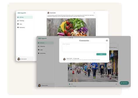 social media feed feature template adalo build custom apps no