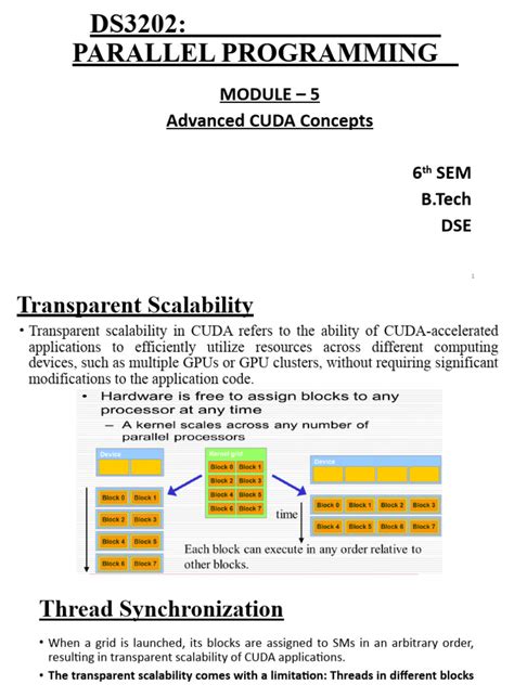 Parallel Programming Module 5 Pdf Thread Computing Graphics