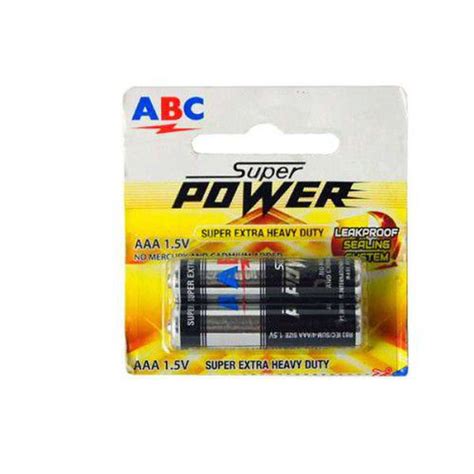 Baterai Abc Super Power Aaa