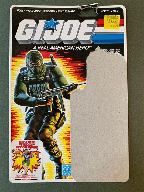 Gi Jigsaw My Original Vintage Gi Joe File Cards