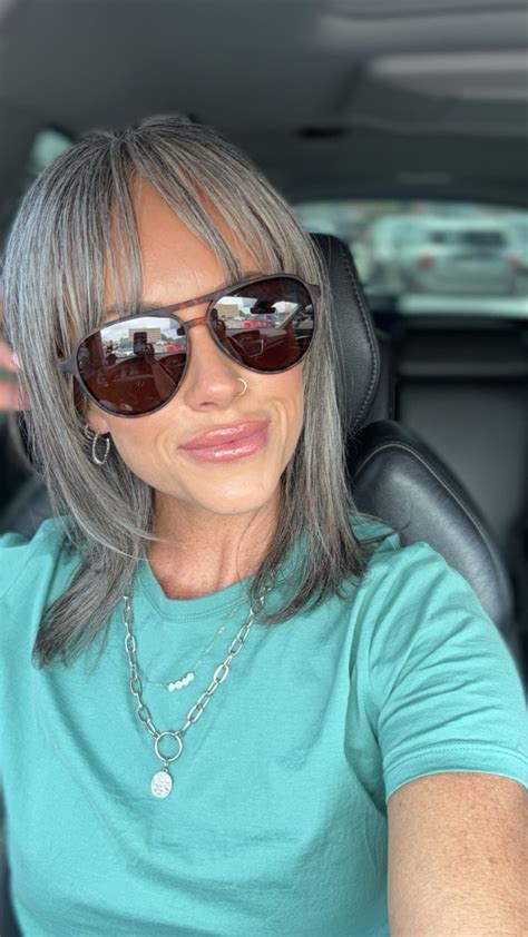 Lori Severidt Grey Hair Journey Loriseveridt • Instagram Photos And