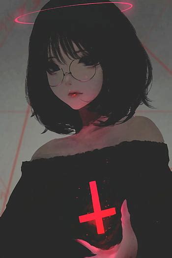 Anime Emo Girl With Hat