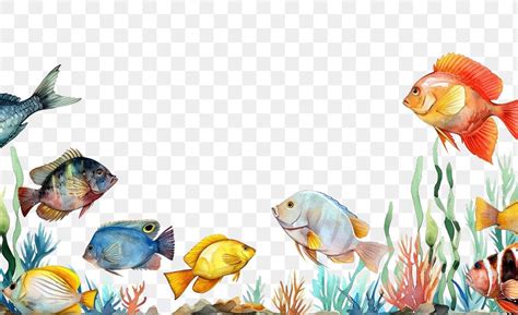 Png Fish Border Aquarium Animal Free Png Rawpixel