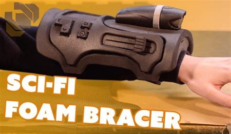 Sci Fi Bracer Made From Eva Foam Punished Props