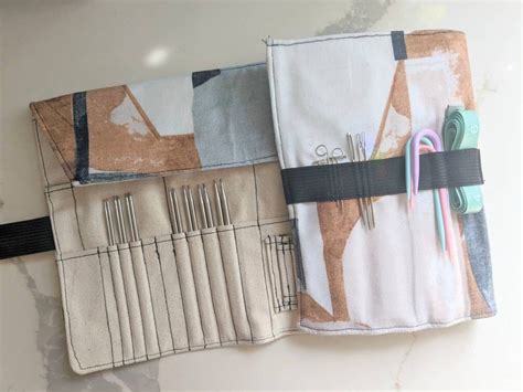 Knitting Needle Case Sewing Pattern Or Tutorial Photos And Etsy