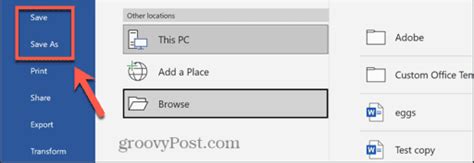 How To Make A Copy Of A Word Document