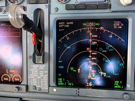 Drift Angle Showing On The Boeing 737 800 Navigation Display Rcockpits