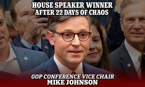 Mike Johnson Wins House Speaker Election After Emerging As The Trump