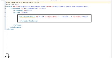 Oracle Adf Set Default Value Of Selectonechoice From Bean In Adf 12c