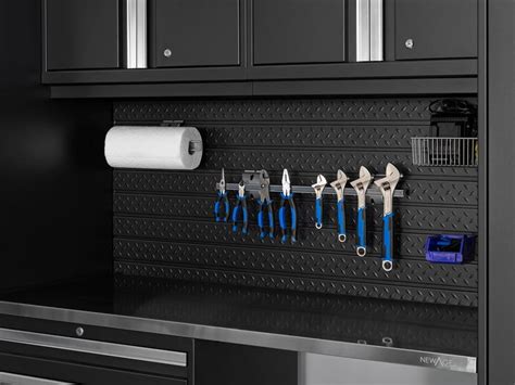 Pro Series 56 In Diamond Plate Slatwall Backsplash Slat Wall Newage