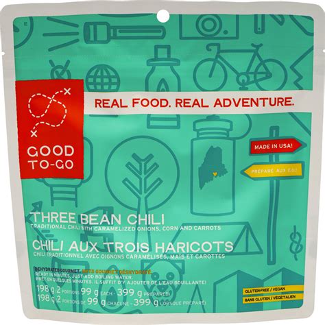 Smoked Three Bean Chilli 2 Servings Good To Go Whips Adventure Company