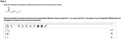 solved there should be three structures part a draw the important