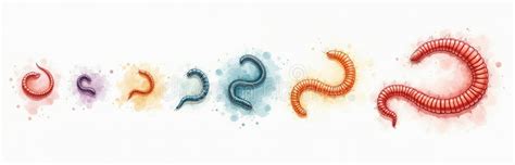 Worm Development Stock Illustrations 743 Worm Development Stock
