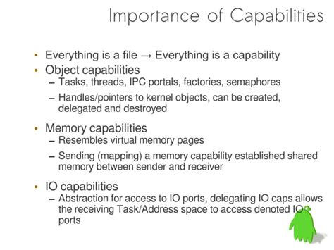 L4 Microkernel Design Overview Ppt