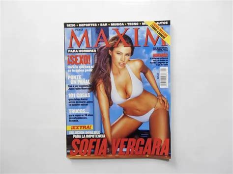 Revista Maxim 1 Con Sofía Vergara Seminueva Única Mercadolibre