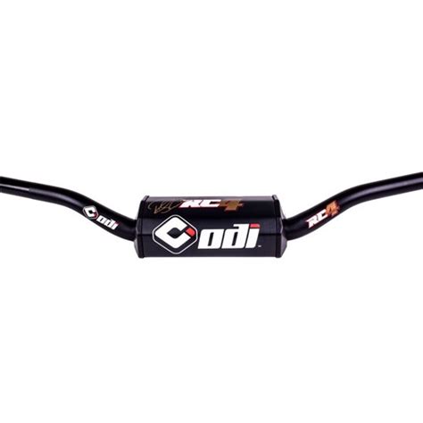 H604cfb Odi Mx Podium Flight Handlebar Black Bar Rc4 Black Bronze
