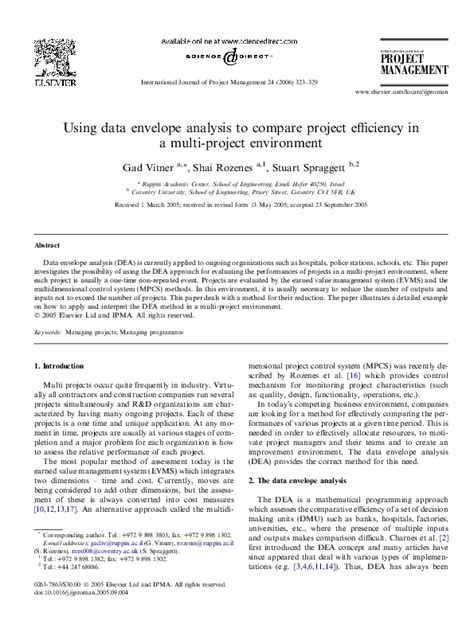 Data Envelope Analysis Excel Vsastrong