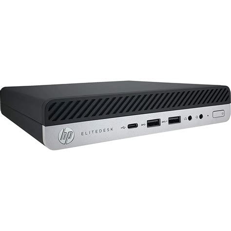 Customer Reviews HP Refurbished G Desktop Intel Core I GB Memory GB SSD Silver Black