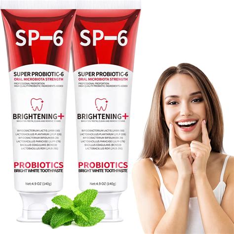 Msdrwikey Sp 6 Probiotic Whitening Toothpaste Enhanced