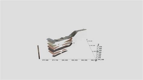 Stratigraphy Model And 3d Environment Model 2 3d Model By Mrcx940624