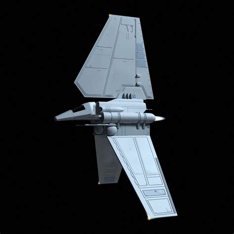 Lambda Class Shuttle Ansel Hsiao Star Wars Ships Star Wars Starfighter Star Wars Vehicles