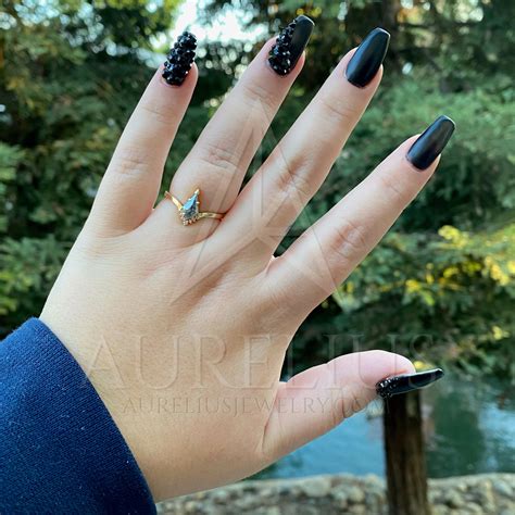 Compass Prong Diamond Engagement Ring Aurelius Jewelry