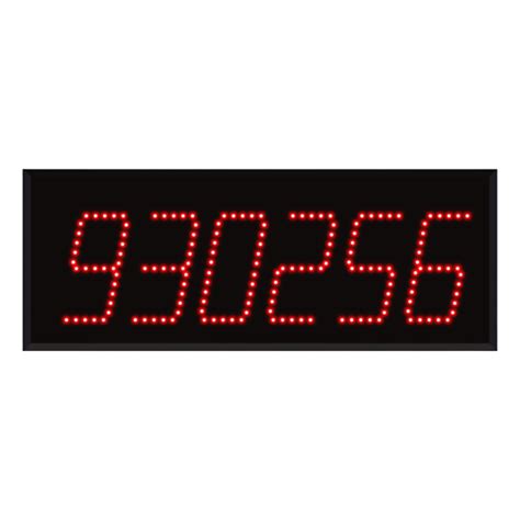 model 960 6 digit visual pager display d0960