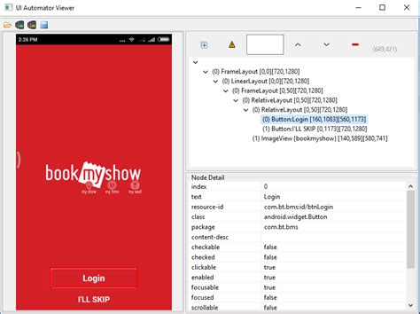 appium click operation is not working on android native app issues