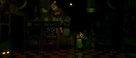 Ucn Withered Freddy In The Office Fnaf 3 By Gooldenbear On Deviantart