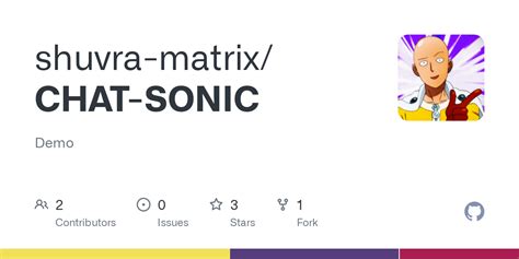 Github Shuvra Matrix Chat Sonic Demo
