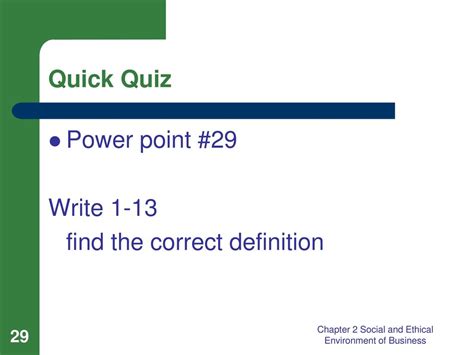 Chapter 2 Social and Ethical Environment of Business - ppt download