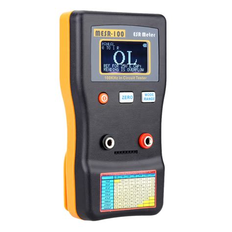 Mesr 100 Esr Capacitance Meter Ohm Meter Professional Measuring