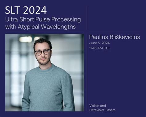 Femtosecond Lasers Slt24 Light Conversion