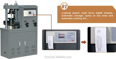 200kn Compression Machine Concrete Testing Equipment