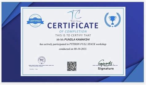 Kamakshi Pundla On Linkedin Thinkchamp Python Full