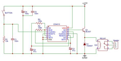 Delayed On Off Relay EasyEDA Open Source Hardware Lab