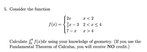 Solved Consider The Functionf X {2x X