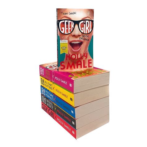 Holly Smale Collection Geek Girl Series 6 Books Set Pack Head Over Hee