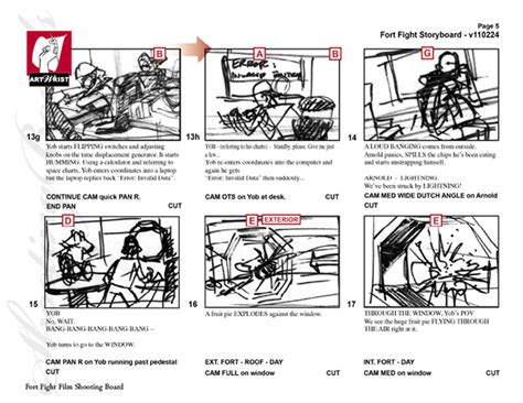 Film Shooting Boards Behance