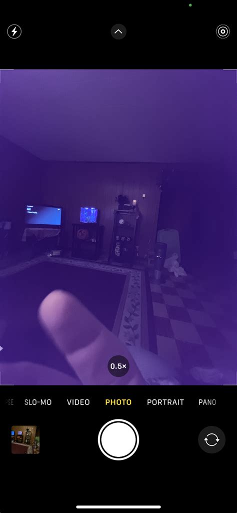 View Outside Frame Is Purple In My IPhone Apple Community