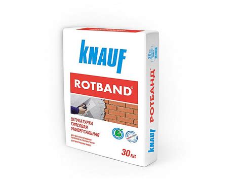Гипсовые штукатурные смеси Knauf: подробное описание