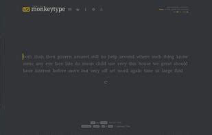 Monkeytype Minimalistic Typing Test Featuring Many Test Modes An Account System To Save