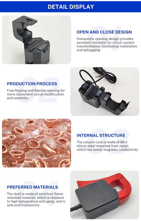 split core current transformer ct clamp metering accurate and reliable